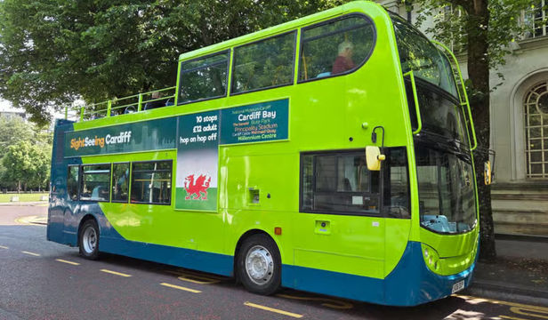 Sightseeing Cardiff Hop-on, Hop-off Bus Tour